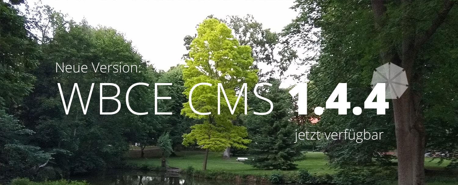 WBCE CMS - Das benutzerfreundliche kostenlose Open-Source-CMS